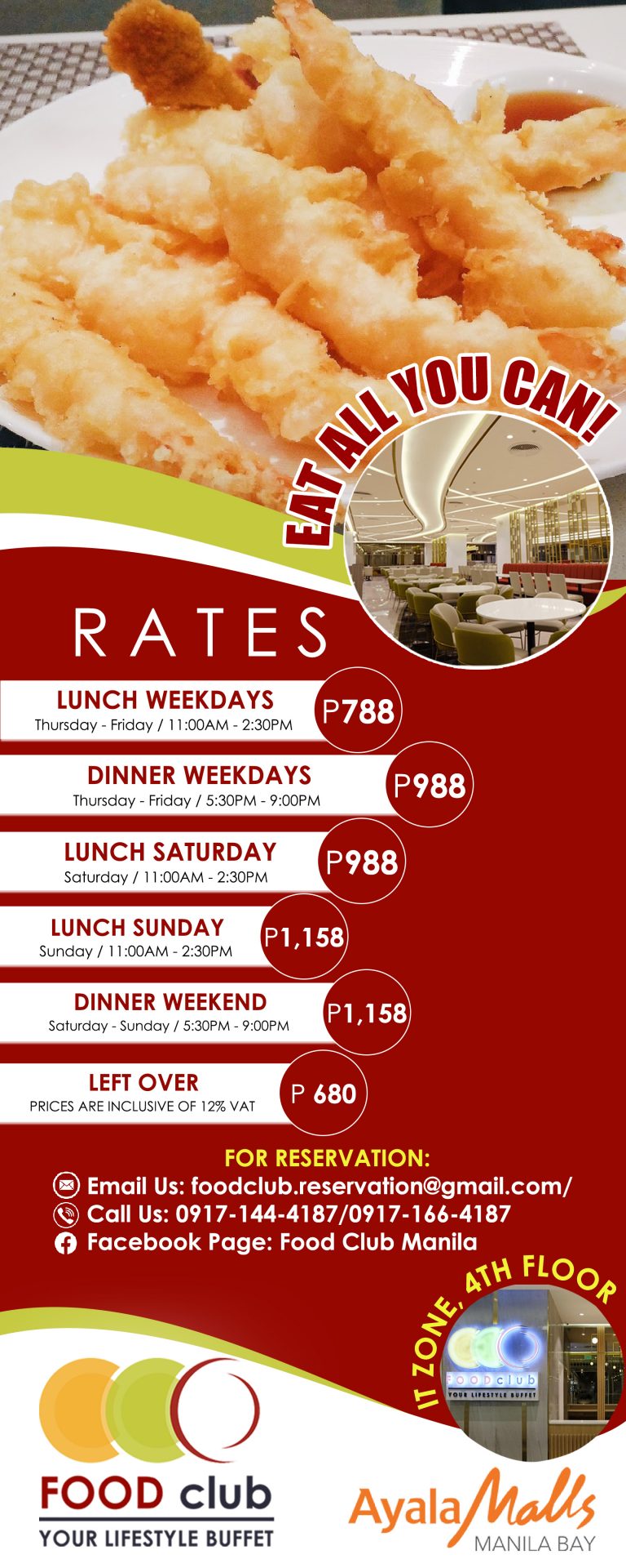 FOODCLUB – YOUR LIFESTYLE BUFFET